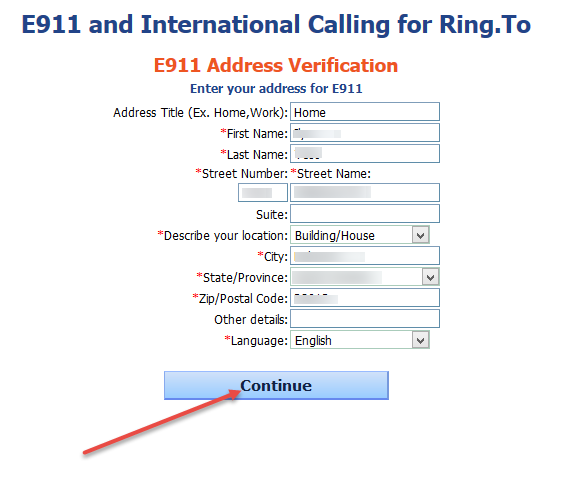 E911 Address Verification