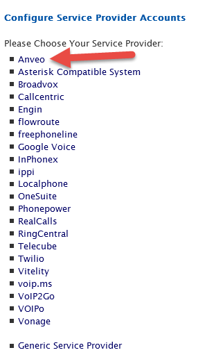 Configure OBIHAI IP phones (OBi1022,OBi1032,OBi1062) for Anveo